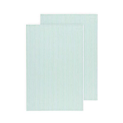 Now Designs 2010614aa Glass Tea Towels, Set of Two, Greenbriar Green