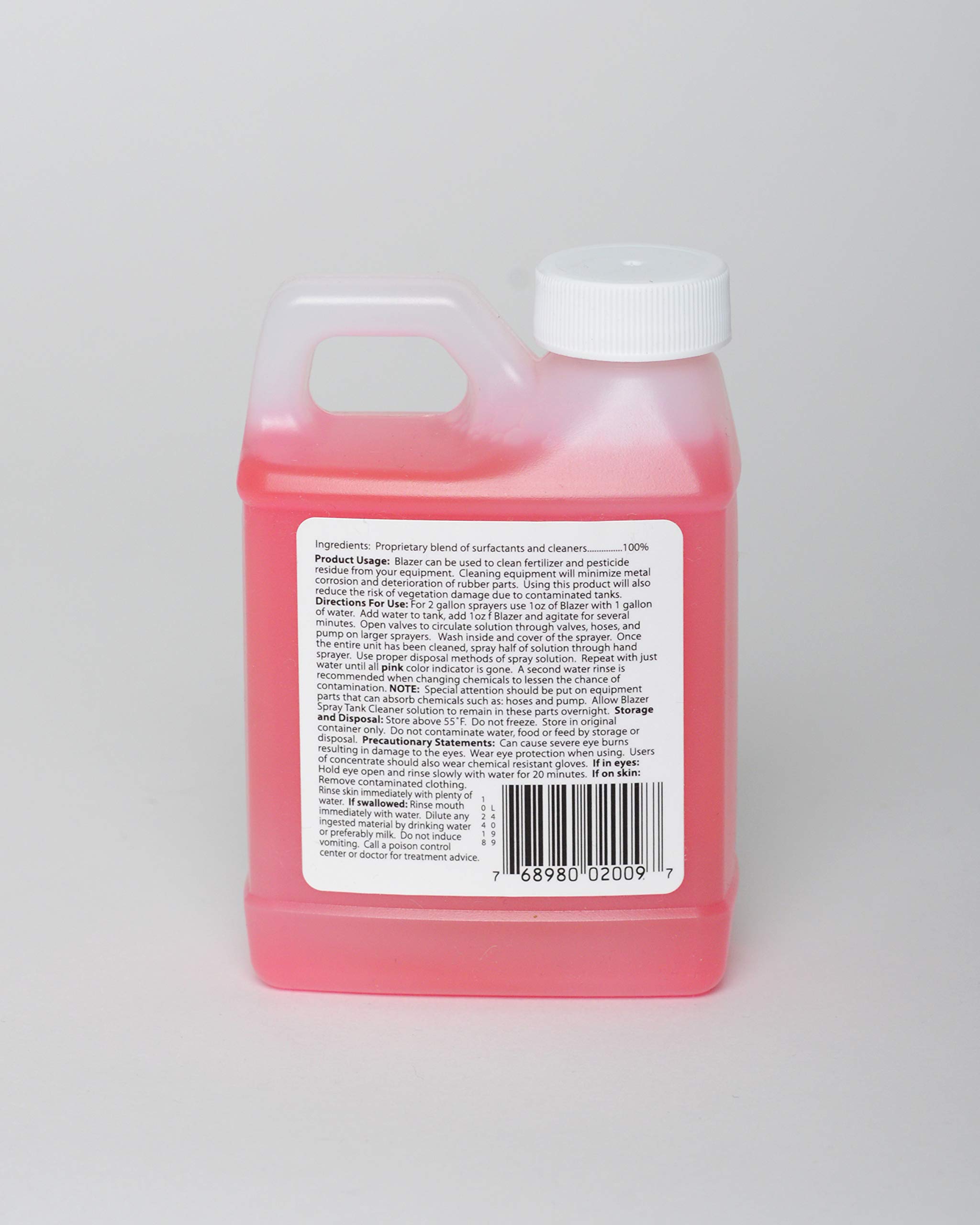 Liquid Harvest Blazer Spray Tank Cleaner, (8oz), for Cleaning All Chemical Solution Residue - Spray Tank Cleaner for Gardening and Lawn