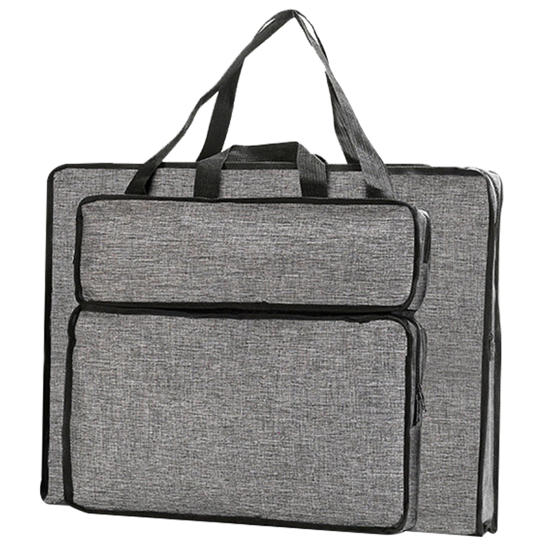 Yeory Portfolio Folder 8K 14x20 Inch Waterproof Art Bag with Handles Large Capacity Portfolio Bag Organizer for Artworks, Art Portfolio Case