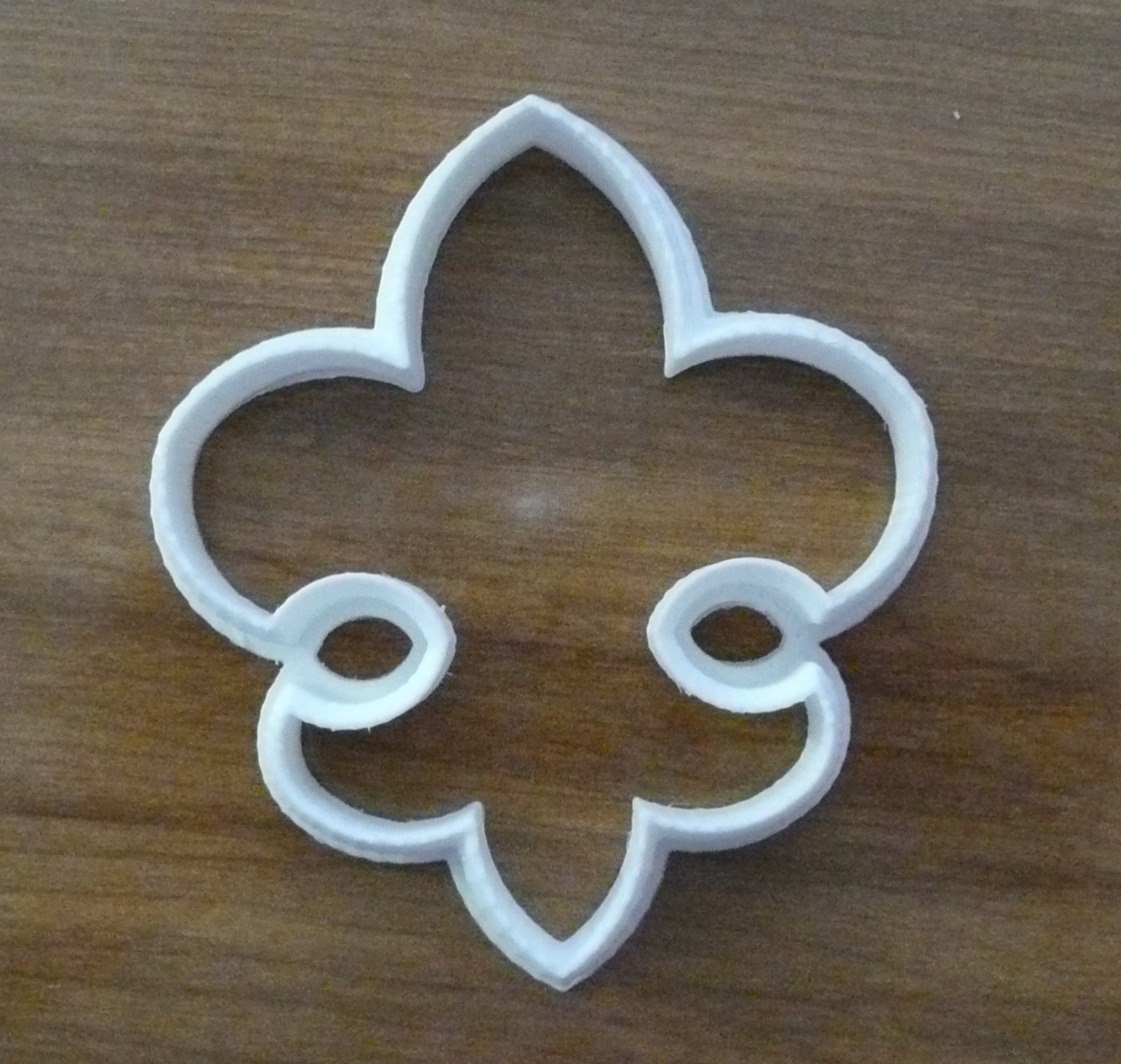 SCOUTS FLEUR DE LIS SHAPE COOKIE CUTTER MADE IN USA PR473