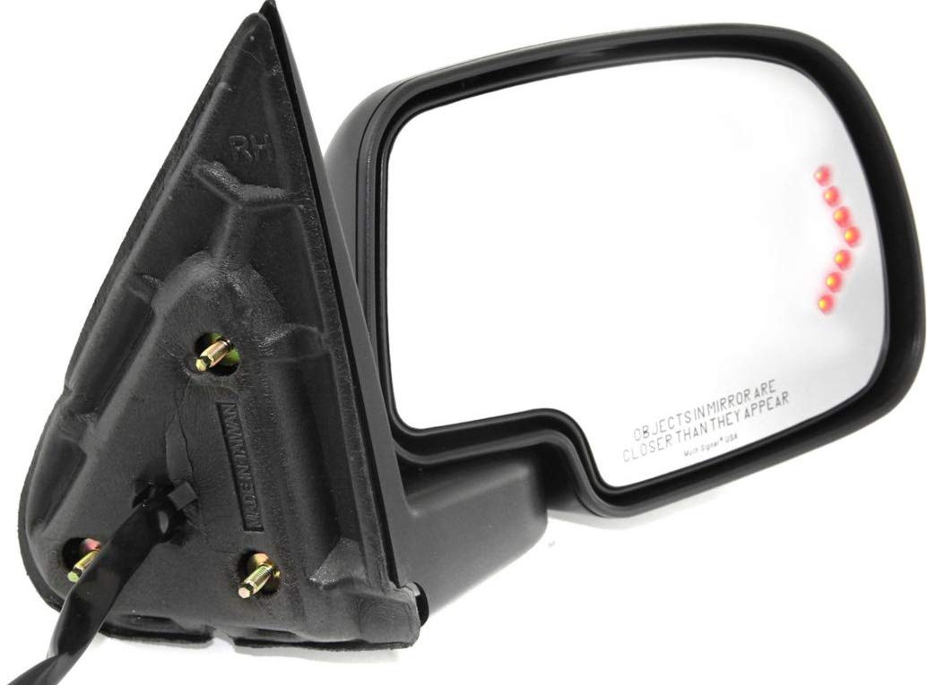 Kool-Vue Passenger Side Mirror Compatible with 2003-2006 Chevrolet Silverado 1500, Fits 2003-2006 Silverado 2500 HD, 2003-2006 Tahoe, Fits 2003-2006 GMC Sierra 1500