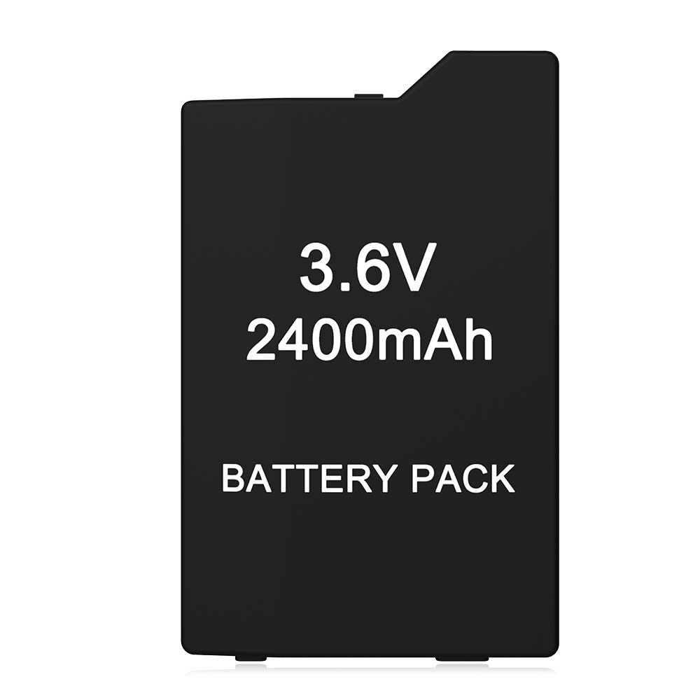 PSP-s110 Battery High Capacity Quality Real 2400mAh 3.6V Lithium Ion Rechargeable Battery Pack Replacement for Sony PSP 2000/PSP 3000 PSP-S110