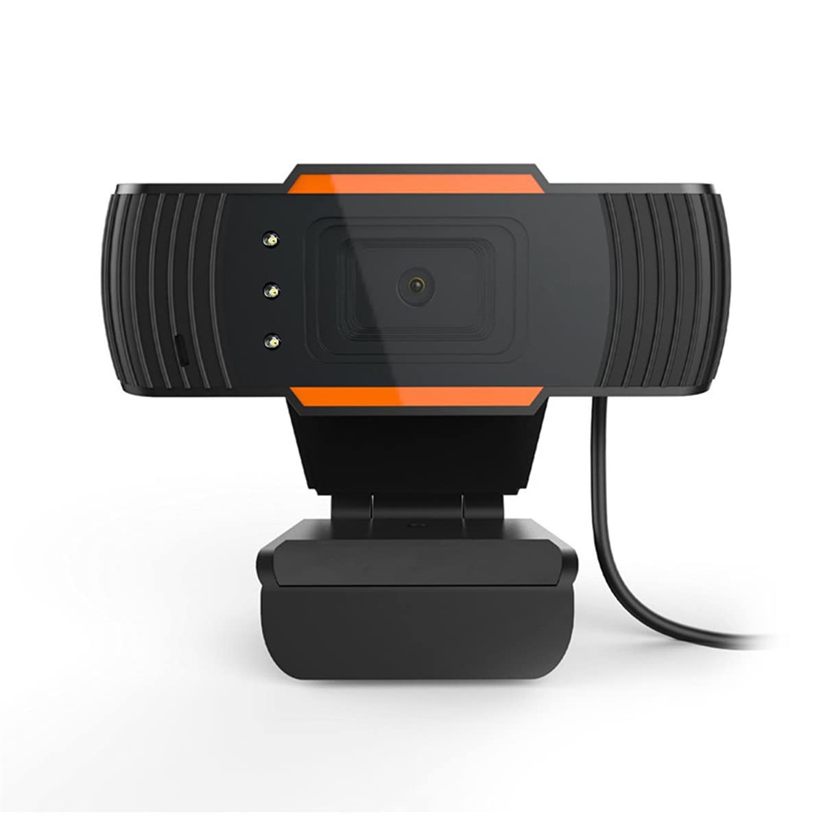 SYVI Webcam HD Webcam with Mic,Software Control and Privacy Mask, USB PC Camera,Plug and Play,for Meetings and Video Calls,Black