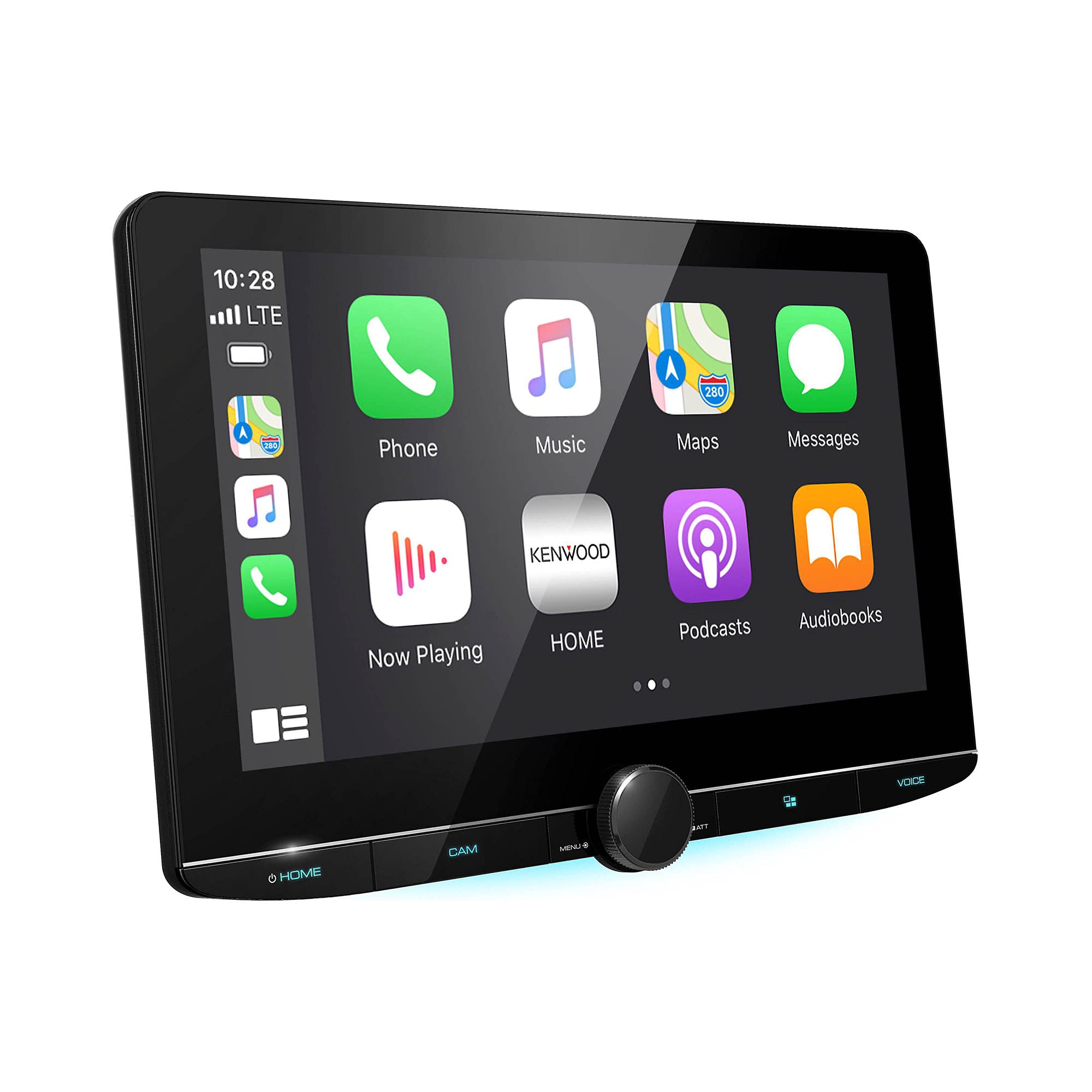 KENWOOD eXcelon Reference DMX1057XR 10.1" Digital Multimedia Bluetooth Car Stereo with USB, 10.1" Floating Touchscreen HD Display, AM/FM HD Radio| Plus Kenwood DRV-N520 Dash Cam