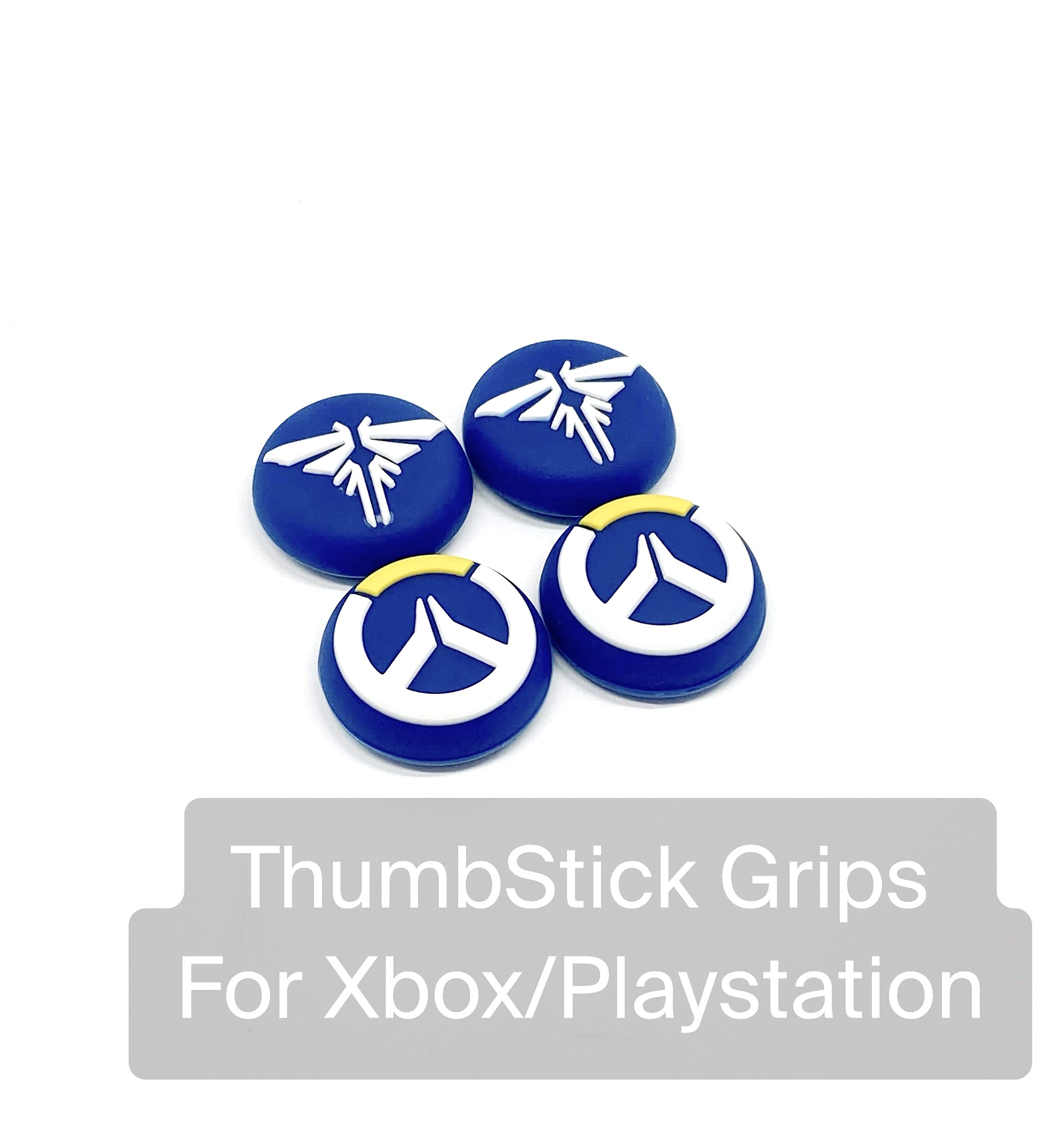 NEW Analog Thumb Grip Stick Cover, Dualsense Wireless Controllers Game Remote Joystick Cap, Non-Slip Silicone Handle Protection Cover for PS5/PS4/Xbox one/360/Nintendo Switch PRO