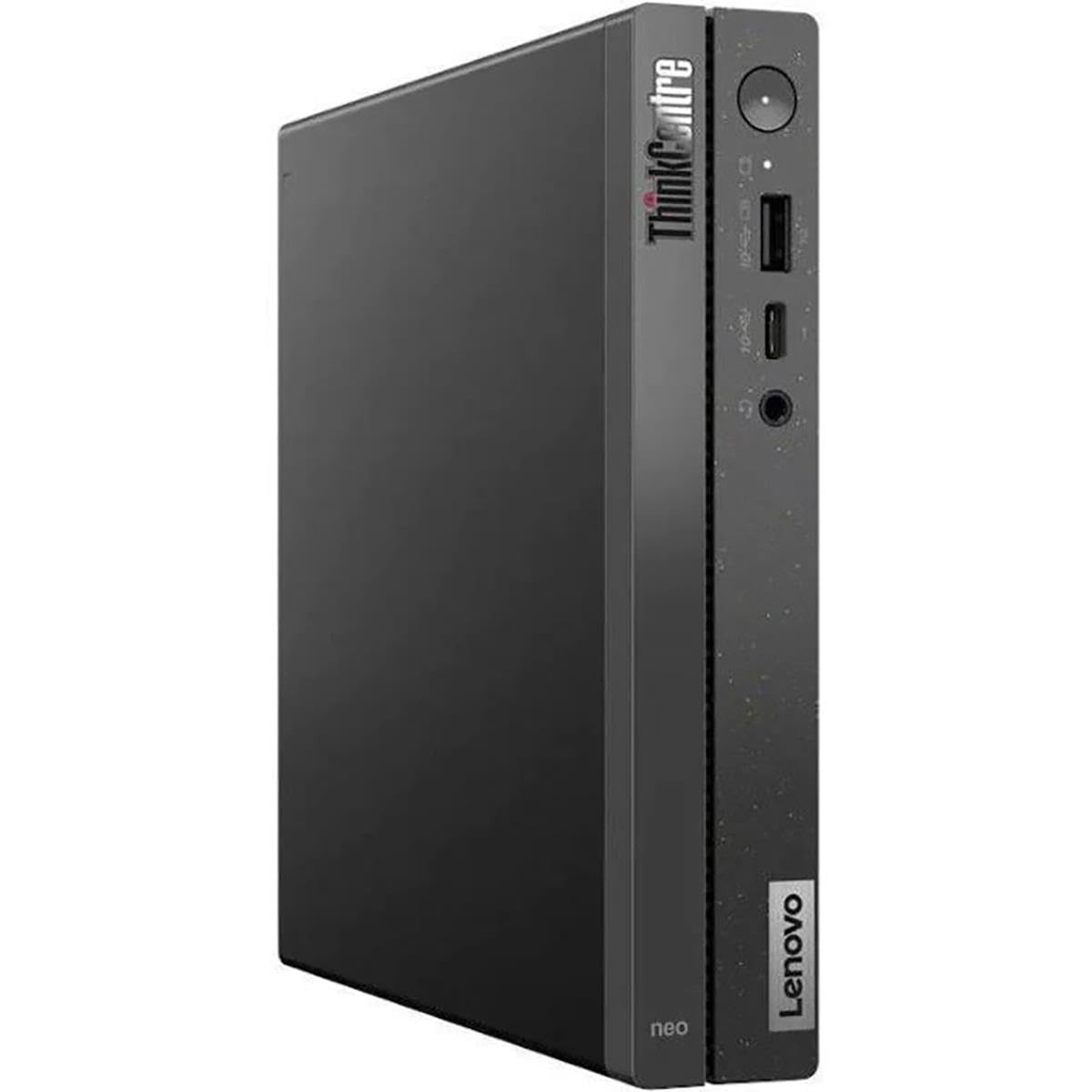Lenovo ThinkCentre neo 50q Gen 4 12LN000CUS Desktop Computer - Intel Core i5 13th Gen i5-13420H Octa-core (8 Core) - 8 GB RAM DDR4 SDRAM - 256 GB M.2 PCI Express NVMe 4.0 x4 SSD - Tiny - Black