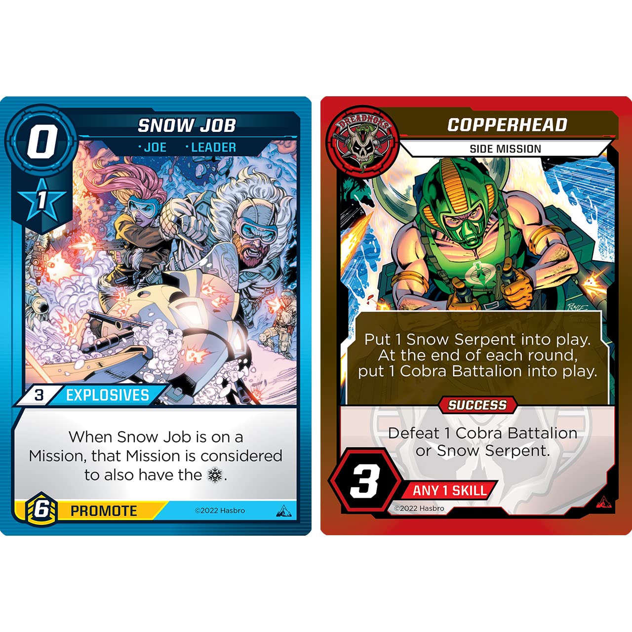 Renegade Game Studios G.I. Joe Deck-Building Game: Coldsnap Expansion - It's Cold-Blooded Chaos, Includes 2 New Story Missions, Renegade Game Studios, Ages 14+, 1-4 Players, 30-70 Min Playing Time