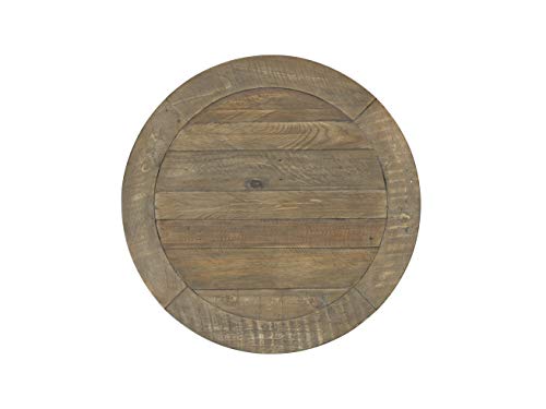 Martin Svensson Home Napa, End Table, White Stain and Reclaimed Natural