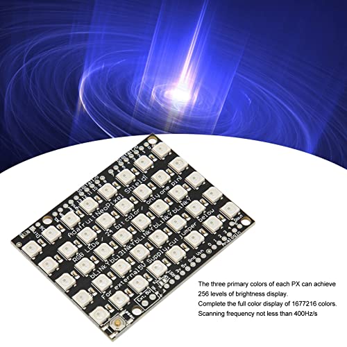 WS2812B 5050 Integrated RGB LED Driver 40bit Color Light Development Board for Hotel