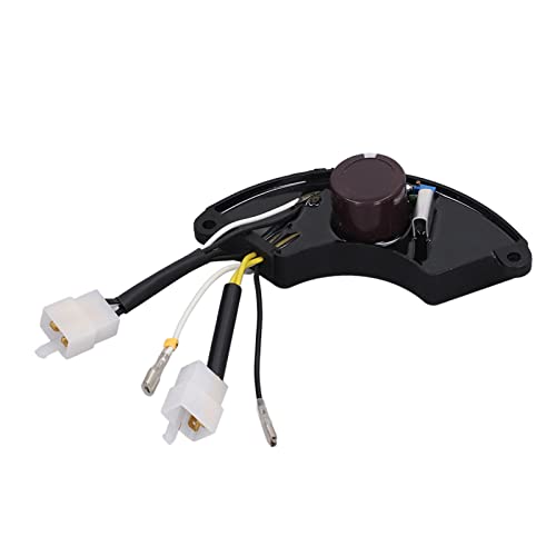 LANTRO JS Automatic Voltage Regulator 3 Phase, 8 Wires, Half Moon Style Aluminum Sheet Reliable Generator Voltage Regulator