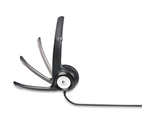 Logitech New h390 USB headset with noisecanceling microphone bulk packaging, 5.8 Ounce
