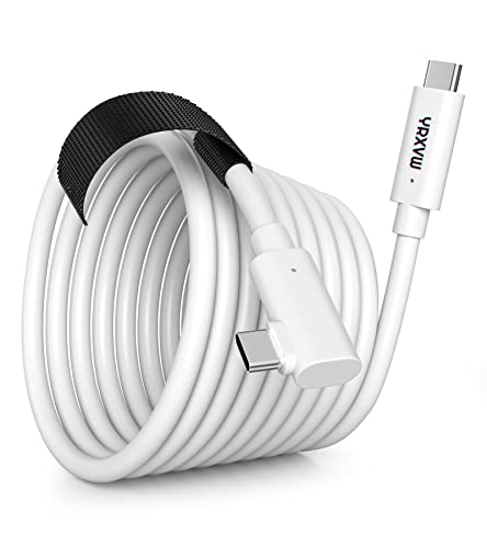 YRXVW Link Cable Compatible with Oculus Quest 3/2/Pro, VR Headsets PC, Charging Cord and High Speed Data Wire, USB C to C Cable,10ft Link Charging Cable for Meta Quest 3/2/Pro