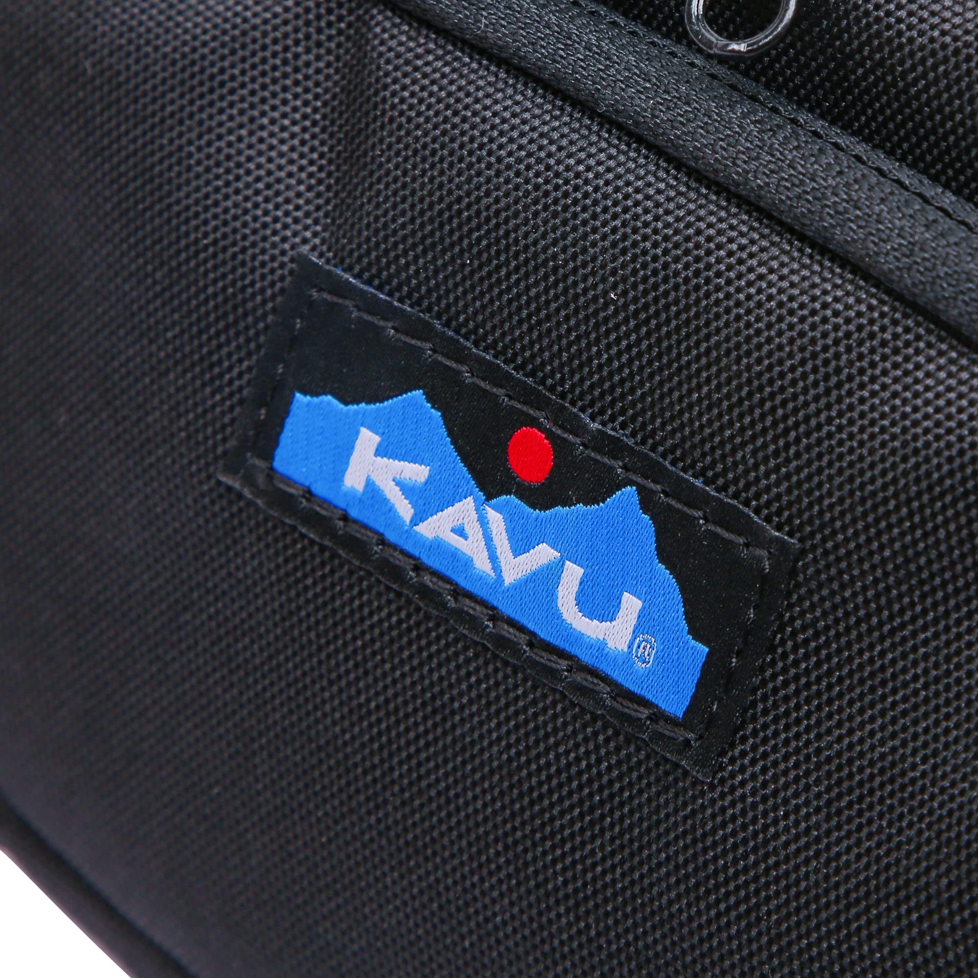KAVU Spectator Belt Bag Polyester Hip Fanny Pack, Jet Black