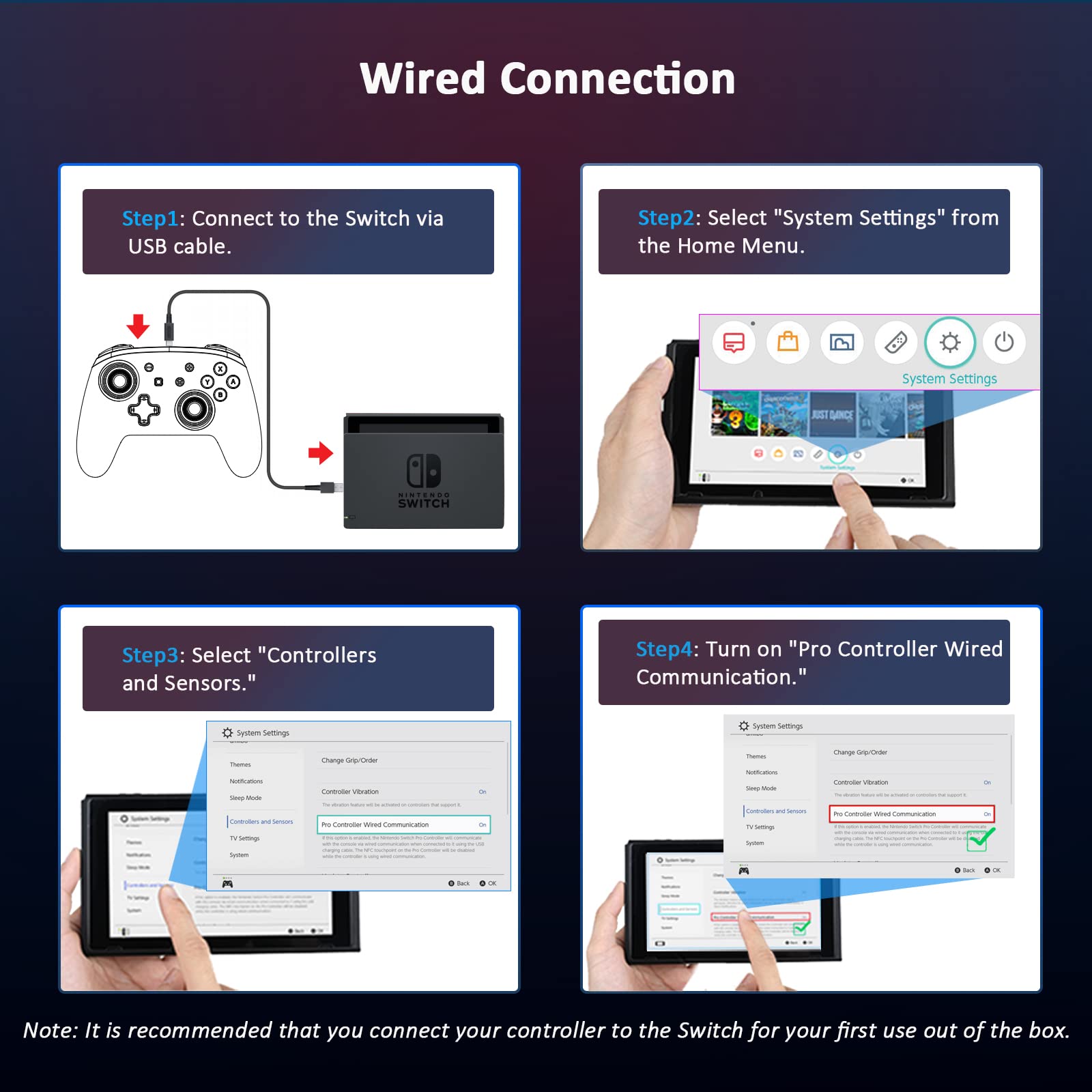 NexiGo Switch Wireless Controller for Nintendo Switch/Lite/OLED with Back Buttons, Bluetooth Controller with Semi-Auto Turbo, Motion, Vibration Function (Red & Blue)