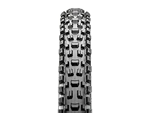 Maxxis Assegai WT 120 TPI Foldable 3C MaxxGrip EXO+/TR Tyre, Black, 27.5 x 2.5 inches