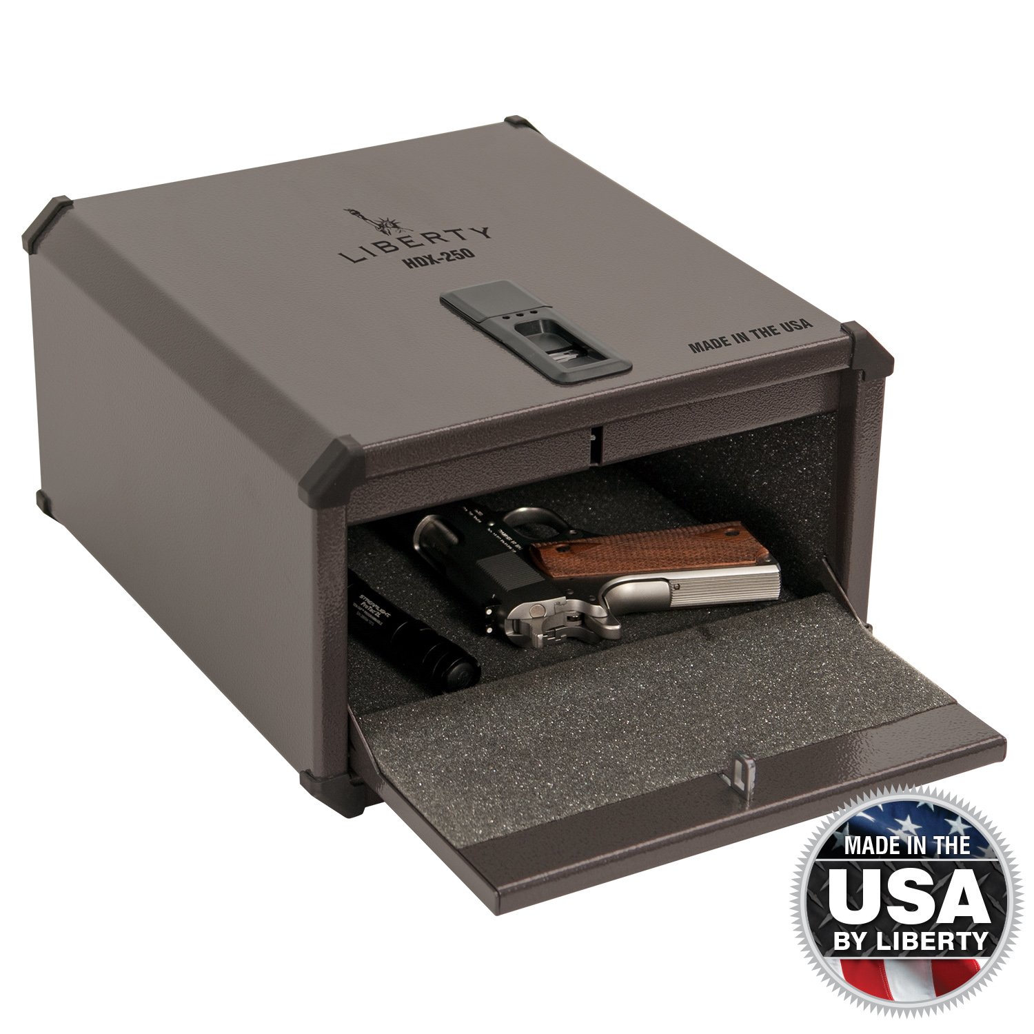 Liberty Safe - Biometric Smart Handgun Vault, Large HDX-250