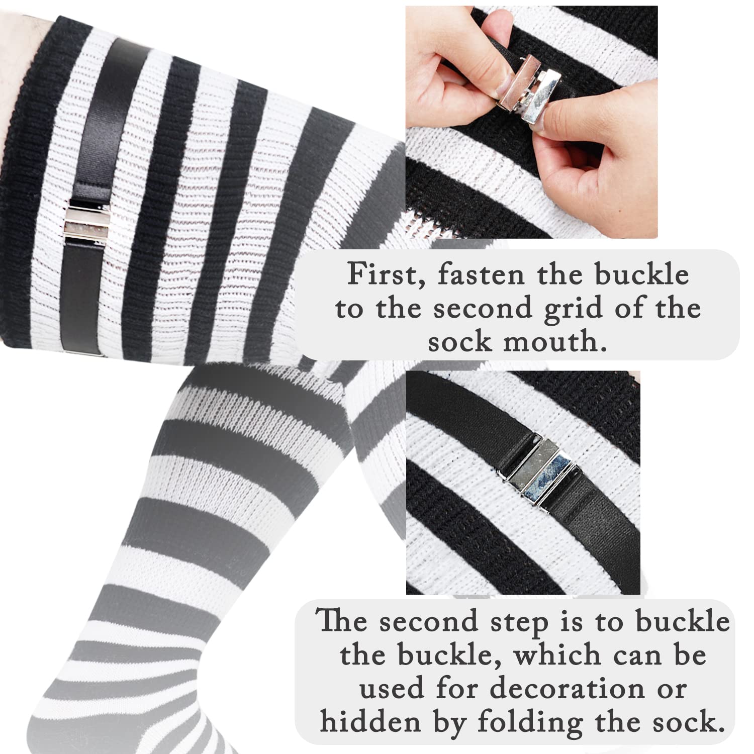Plus Size Women thigh high socks Long striped warm over the knee socks Thick wide thigh - Leg Warmer Boot Socks - Christmas gift for women
