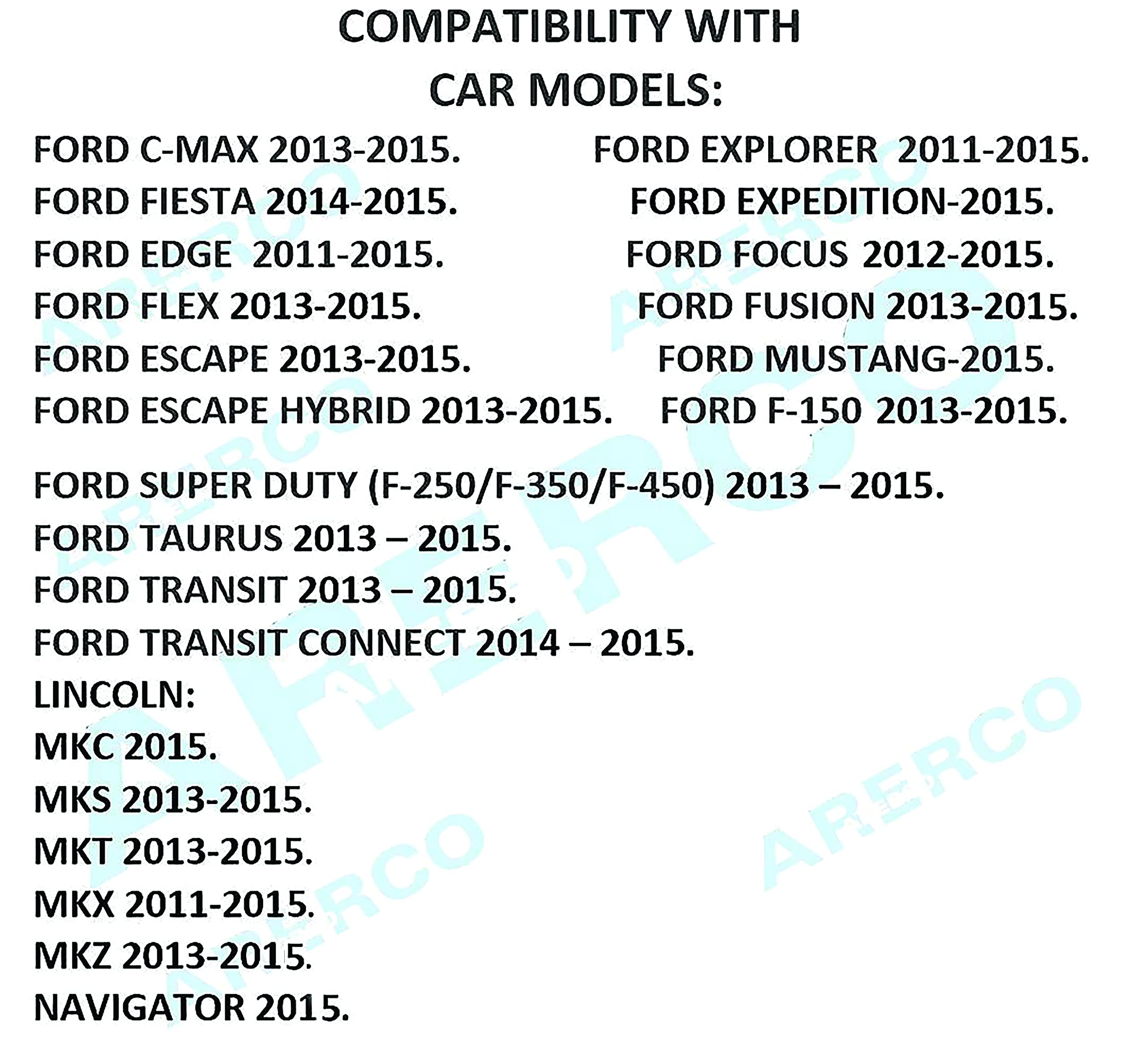 Navi.on SD Card A11 GM5T-19H449-AE, Compatible with Ford & Lincoln, Sync USA/Canada.