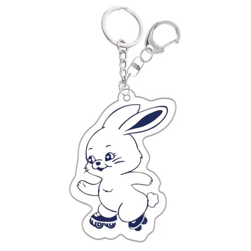 Kpop New Jeans Keychain MINJI HANNI DANIELLE HAERIN HYEIN Merchandise Newjeans Key Ring (MAA0013)