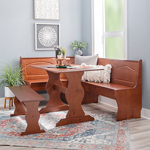 Linon Home Linon Chelsea Walnut Kitchen Nook