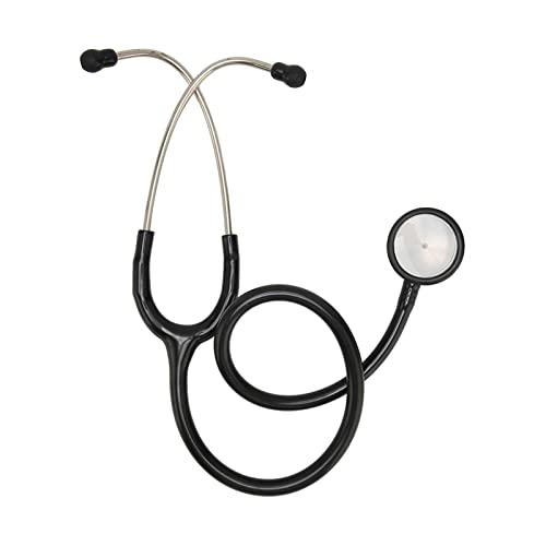 Teaching Stethoscope, Stethoscope Professional Soft Ear Plugs Stainless Steel for Hospital