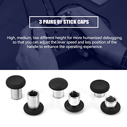 Mini Joystick Button, Fast Reactions Easy to Replace Canvas Cloth Case Thumb Stick High Accuracy for Game Console