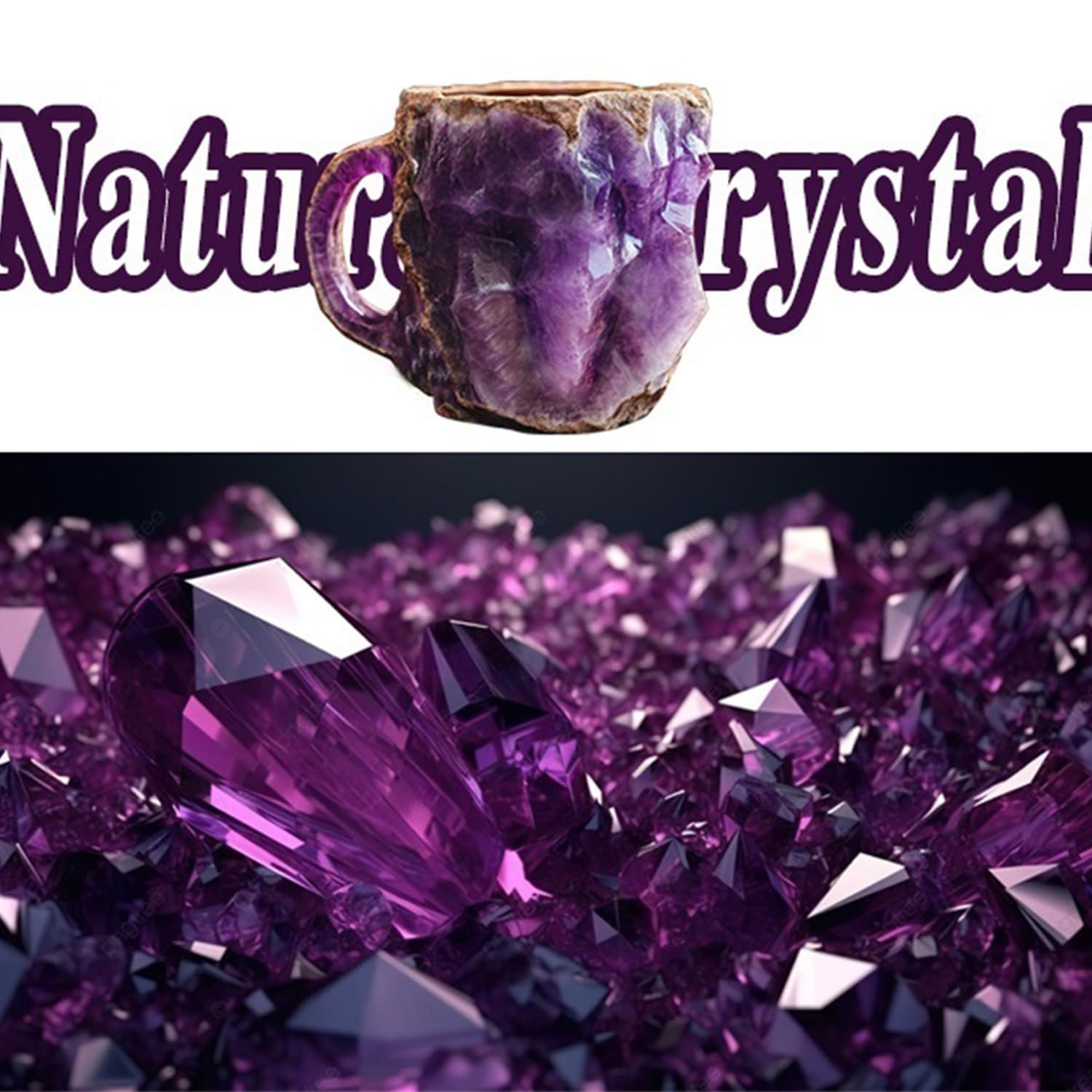 ZDFTGKM Mineral Crystal Coffee Mug, Natural Onyx Crystal Mug, Mineral Crystal Coffee Mug, Crystal Decorative Mug 1PC