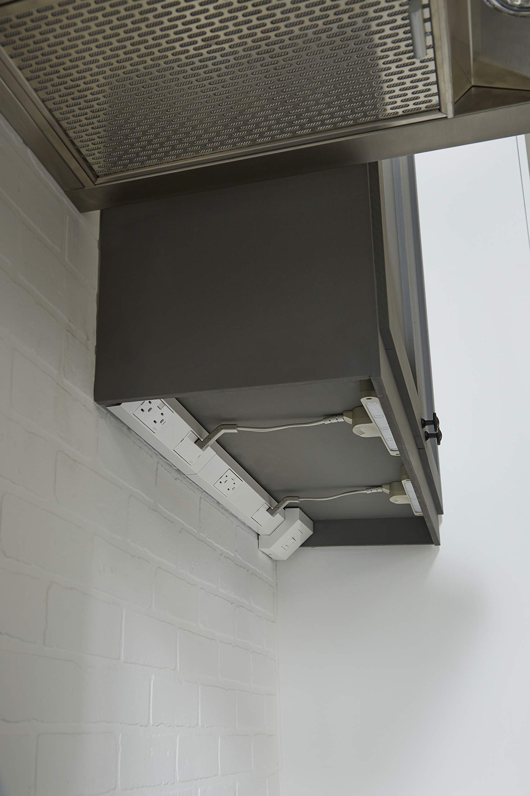 Legrand adorne Under-Cabinet LED Linear Light in Titanium (4 Pack), ALLNLEDTM4