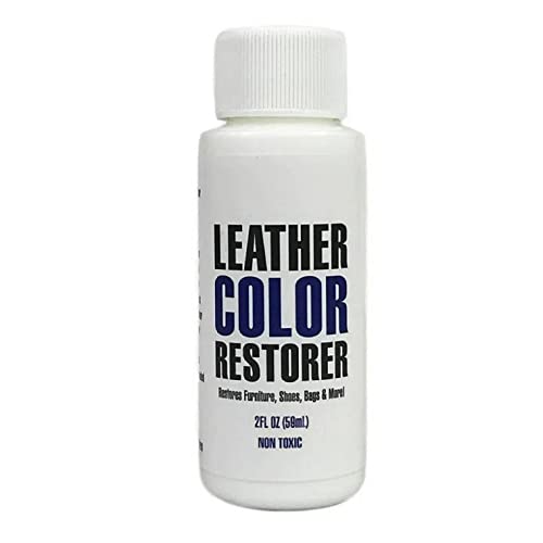 Leather Hero Leather Color Restorer & Applicator- Refinish, Repair, & Renew Leather & Vinyl Sofa, Purse, Shoes, Auto Car Seats, Couch 2oz (Bone)