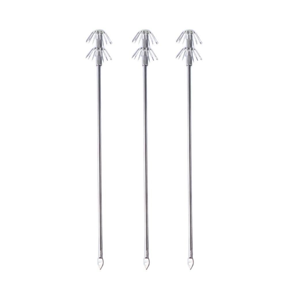 Saltwater Hard Fishing Lures DIY Luminous Glow Squid Octopus Jig Baits Hook Sea Fishing Lure Tackles