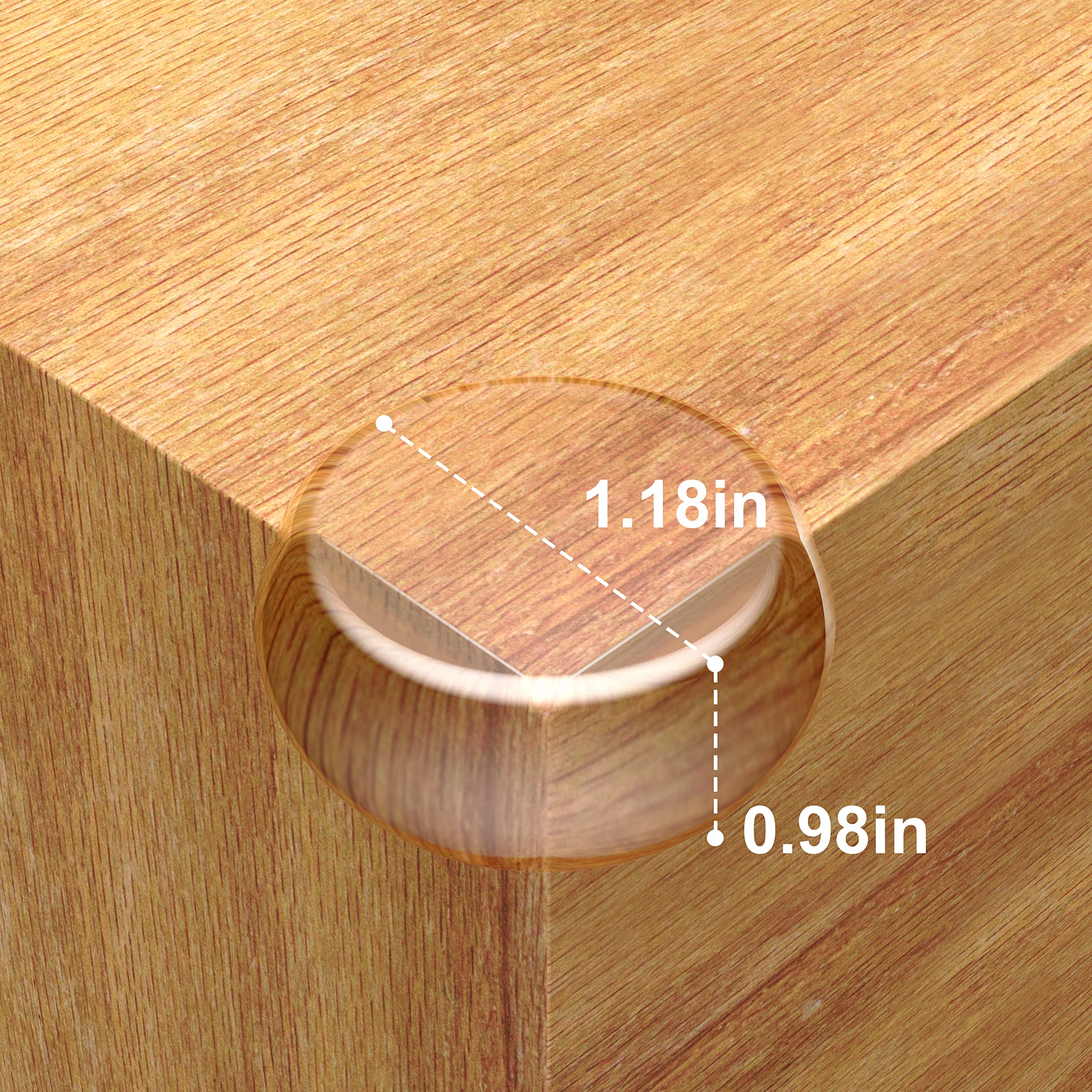 Table Corner Protector Guards for Baby Satety - Furniture Corner Guard & Edge Safety Bumpers, Cover Sharp Furniture,Table Edges and Cabinets