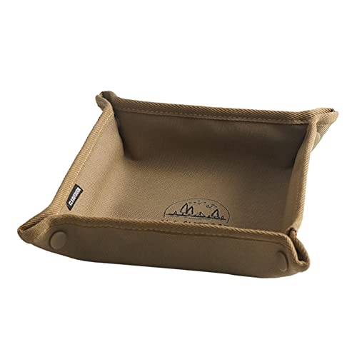 LONGSHENGDA 600D Oxford Cloth Storage Box Portable Camping Travel Hall Desktop Jewelry Sundries Makeup Lipstick Organizer Tray