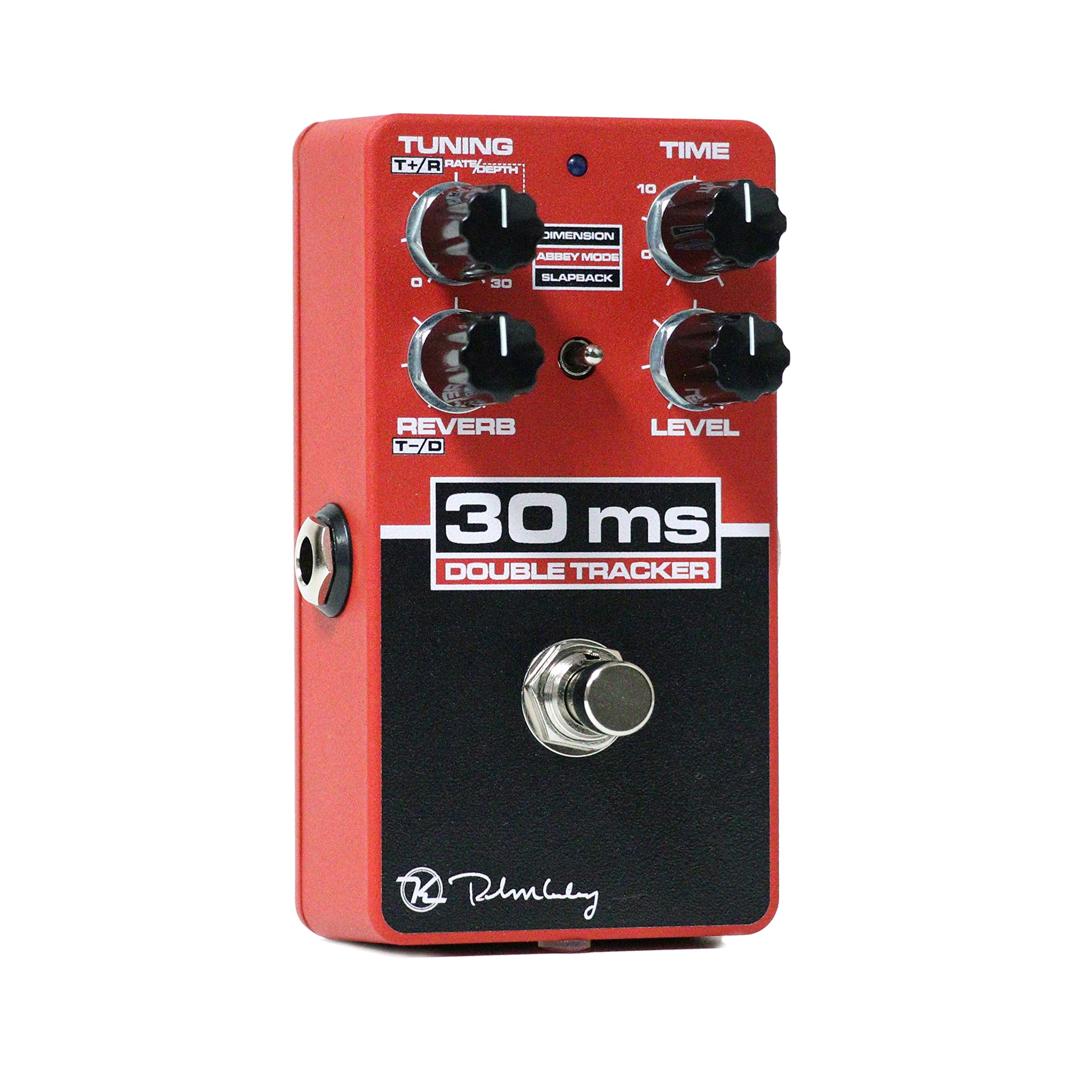 Keeley 30ms Double Tracker Pedal, Black & Red (K30ms)