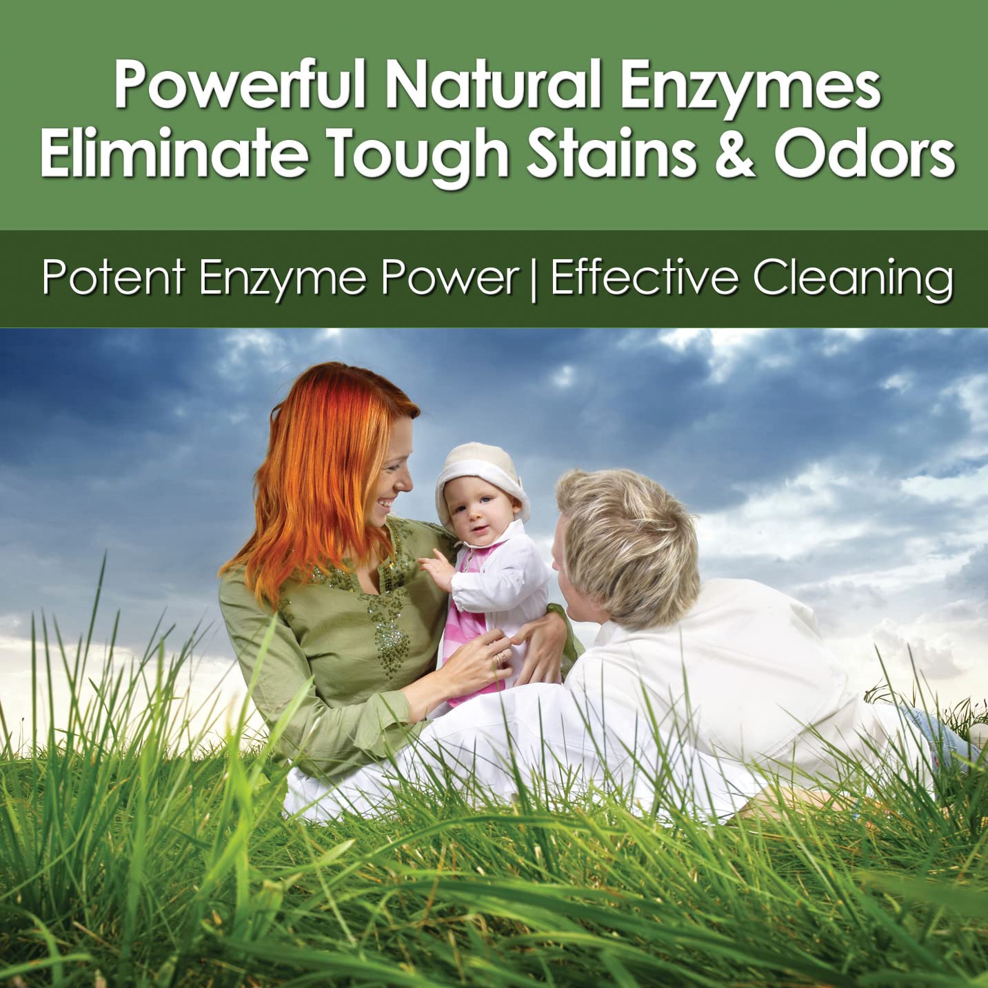 Life Miracle Enzyme Cleaner & Pet Odor Eliminator CONCENTRATE | Deep Cleaning Enzymatic Spot Remover for Dog Cat Urine, Rug, Carpet, Upholstery, Couch, Car Stains & Smells | Makes 2 GALLONS