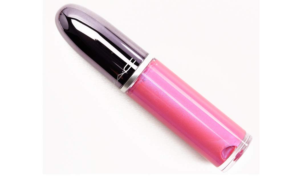 MAC Grand Illusion Glossy Liquid Lip colour Glitter Lipstick Makeup Best Cosmetic New Multiple Shades (RAVE BUNNY)