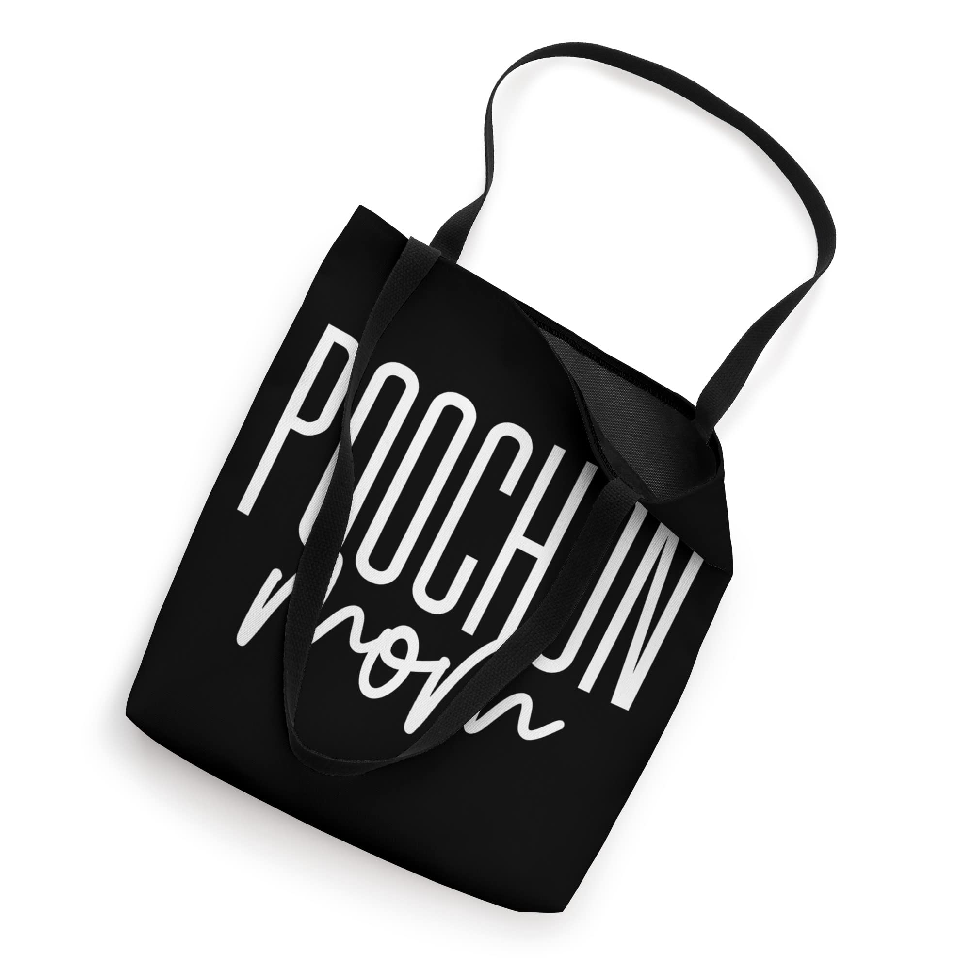 Poochon Mom Pet Poodle Bichon Frise Mix Dog Poochon Tote Bag