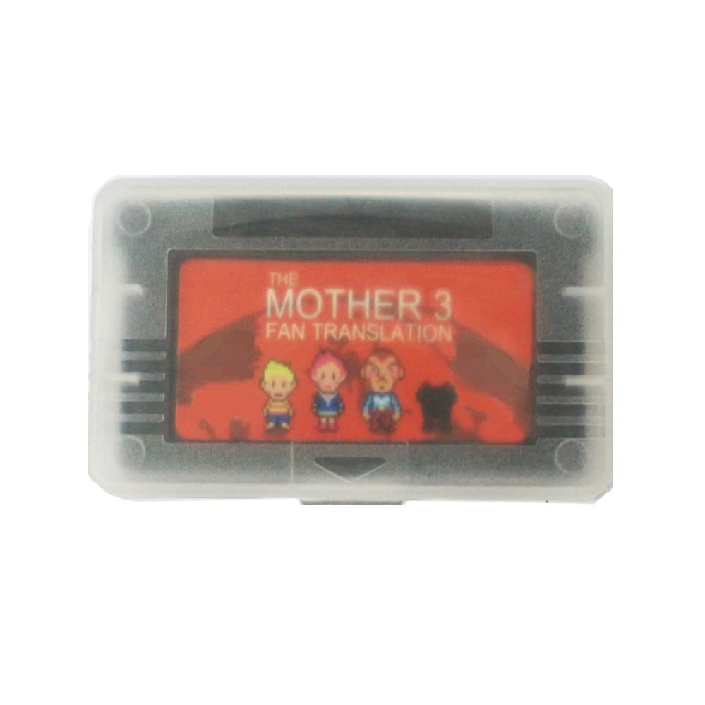 Retro Game 32 Bit Games Mother 3 1.2 English Edition Support Save Game Card (Black)