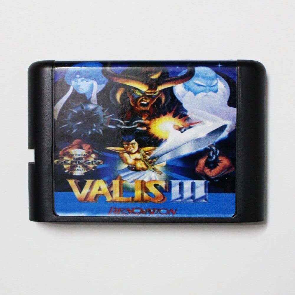 Retro Game Valis III 16 bit MD Game Card For Sega Mega Drive For Genesis (PAL-J)