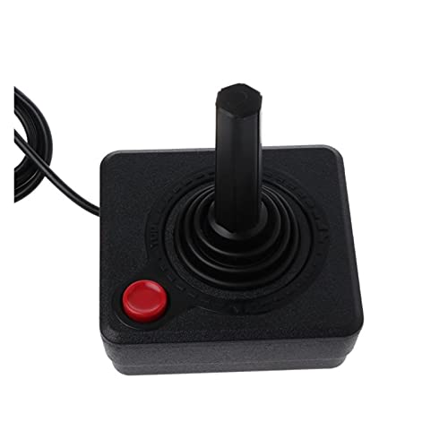QILIANG Retro Classic Controller Gamepad Joystick Fit for Atari 2600 Game Rocker with 4-Way Lever and Single Action Button Game Joystick