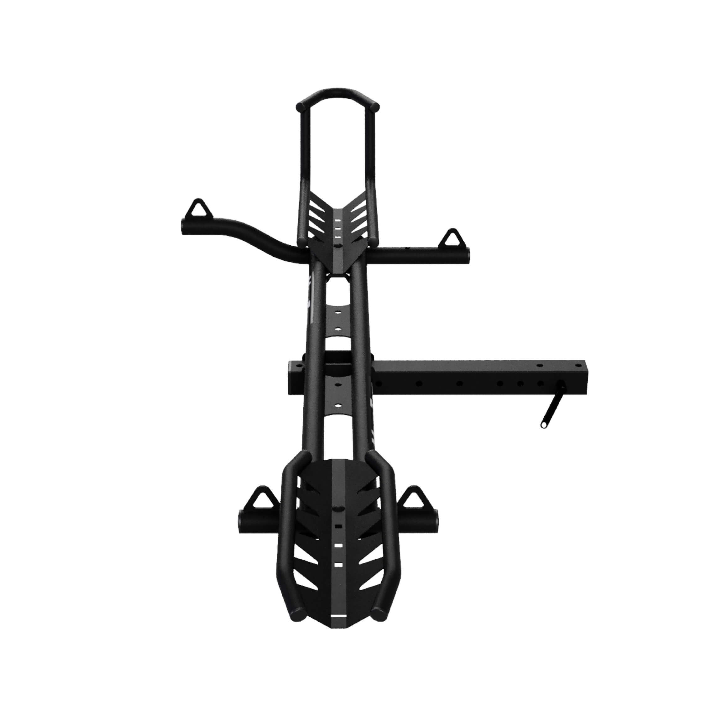 MotoTote Mini β Premium Ebike Rack (200 lbs. Capacity) with Zero Wobble Hitch Mount, Fits Fat Electric Bike Tires up to 5" - Made in USA