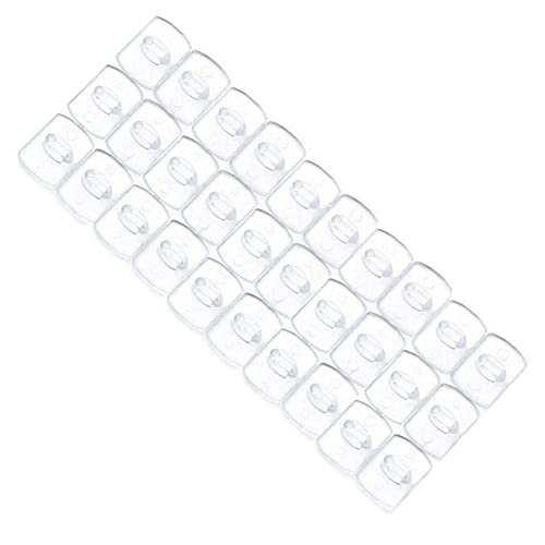 Yiexson Transparent Strong Self Adhesive Door Wall Hangers Kitchen Removable Hook Seemless G9F6 Adhesive Clamp Cable Bathroom Rack Hook