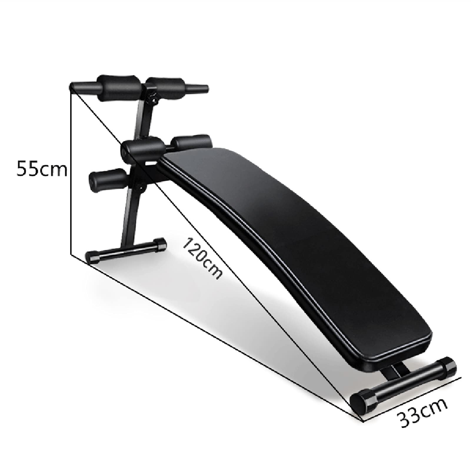LUYIYI Supine Board Fitness Equipment Home Multi- Function Exercise Abdominal Curling Abdominal Muscle Exercise Aid