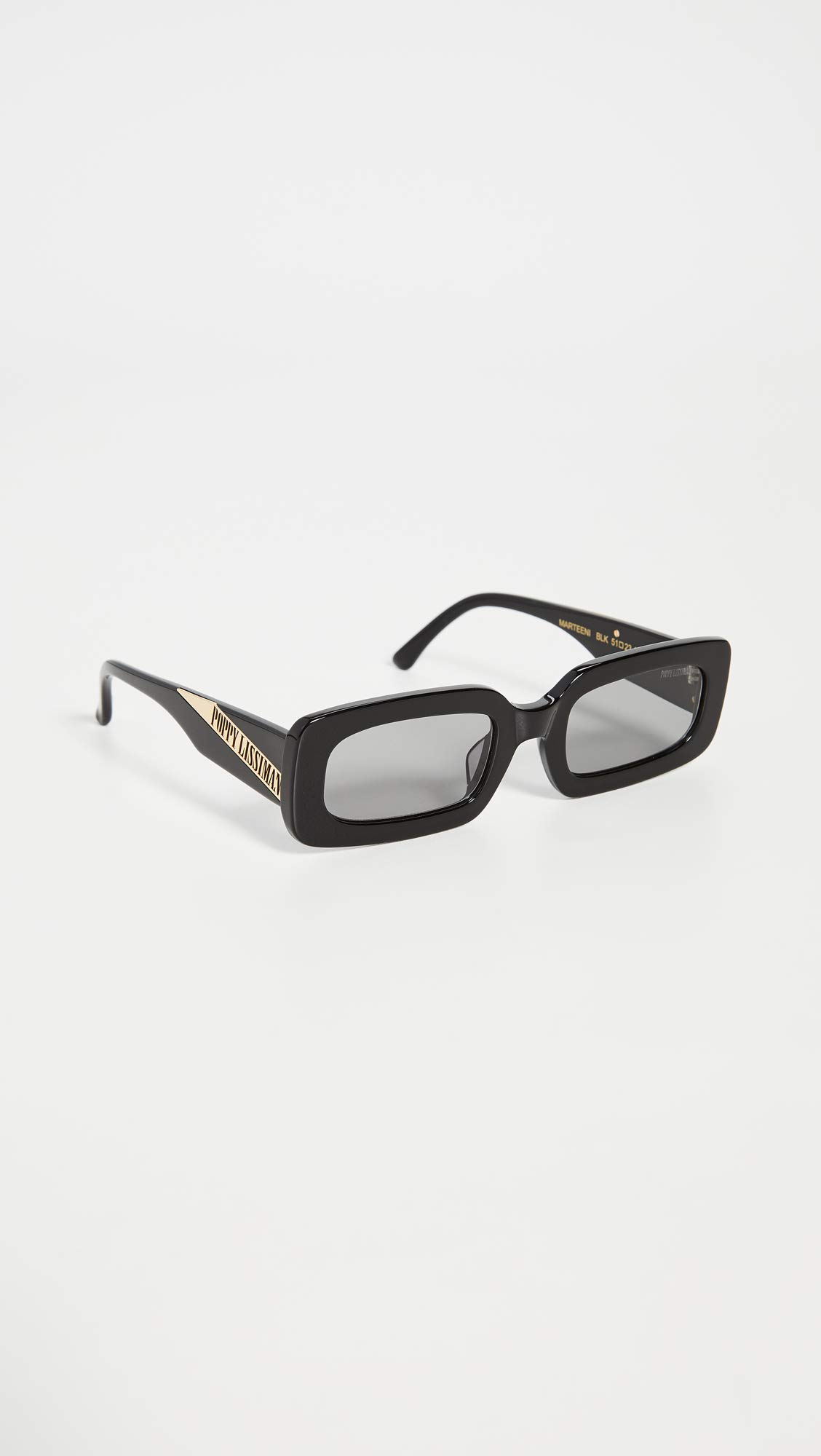 Poppy Lissiman Women's Marteeni Sunglasses, Black, One Size