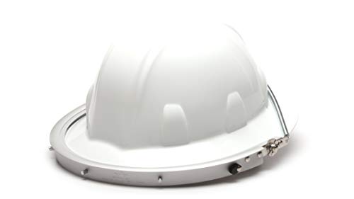 Pyramex Safety Safety Aluminum Full Brim Hard Hat Face Shield Adapter