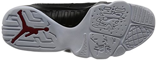 Nike Men's Air Jordan 9 Retro Low Black/White/Red 832822-001 (Size: 11)
