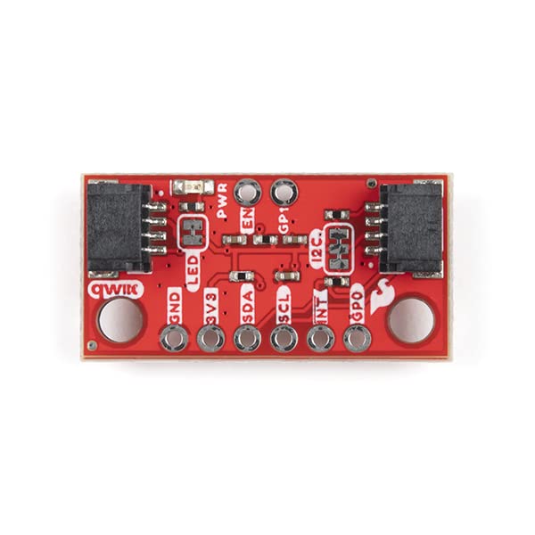 SparkFun Qwiic Mini dToF Imager - TMF8820-5000mm Detection Range - 3x3 multizone Output Data - VCSEL - SPAD - TDC - Multi-lense-Array - Small Footprint 0.5in x 1in- histogram Technology