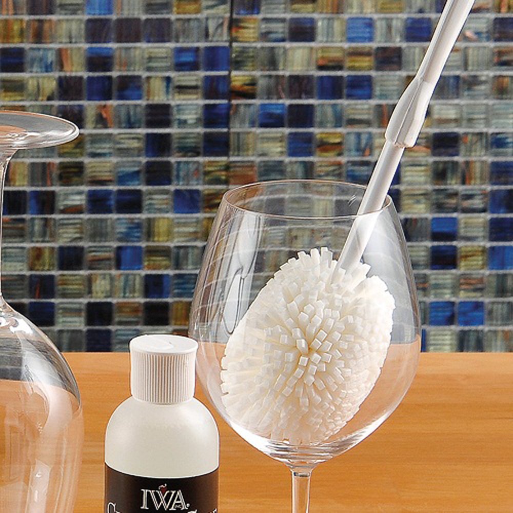 New! Brushes for all Wine glasses, Goblets and Flutes(2 Brushes)