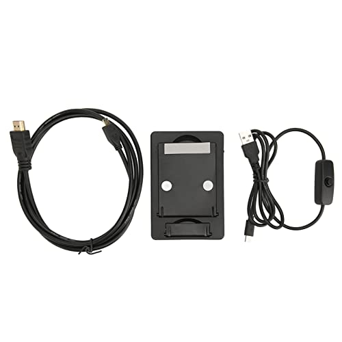 VINGVO Computer CPU Monitor, 60HZ Refresh Rate PC CPU Data Monitor 7.9in IPS Widely Used for Chassis