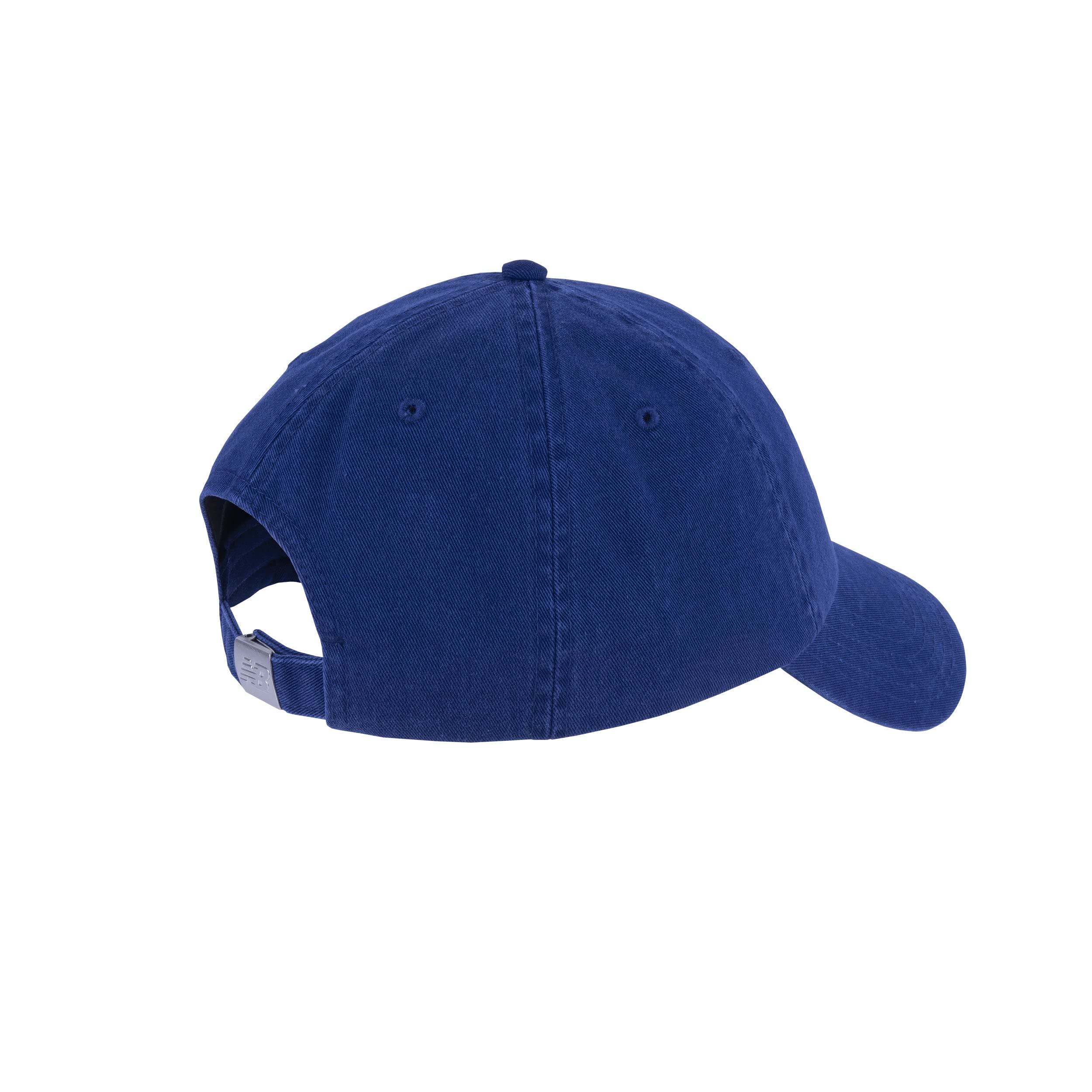 New Balance Standard Men's and Women's Unisex 6-Panel Curved Brim Adjustable Cotton Twill, Victory Blue, One Size
