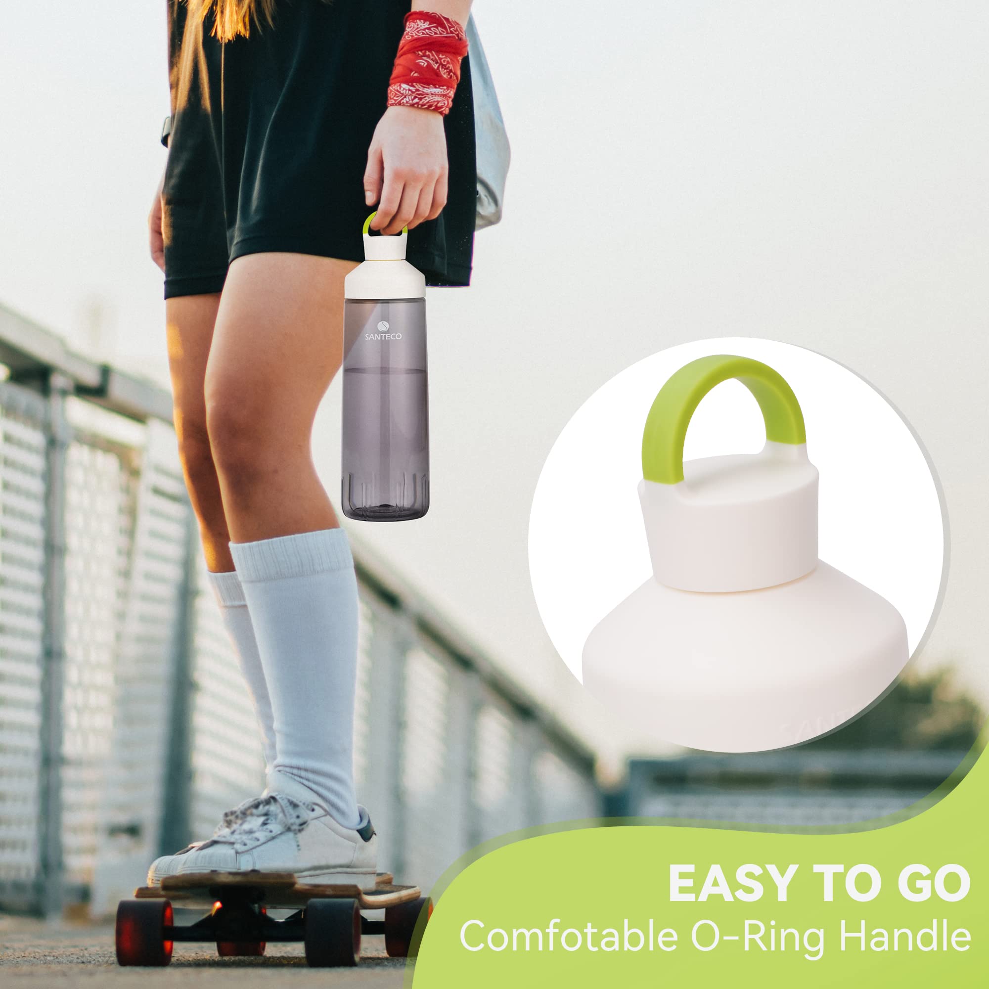 SANTECO Sports Water Bottle Set - 320z